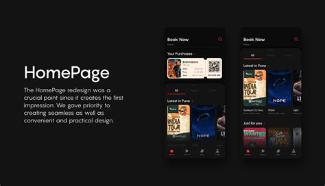Bookmyshow Redesign Behance
