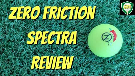 Zero Friction Spectra Golf Ball Review Fogolf Follow Golf