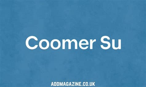 Coomer Su Exploring Its Role In Internet Memes And Piracy Concerns