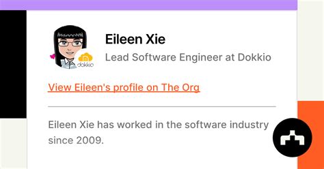 eileen xie lead software engineer at dokkio the org