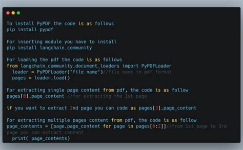 Amrutha Chowdary M On Linkedin Ai Python Beginners Pypdf Pdf Dataextraction Python