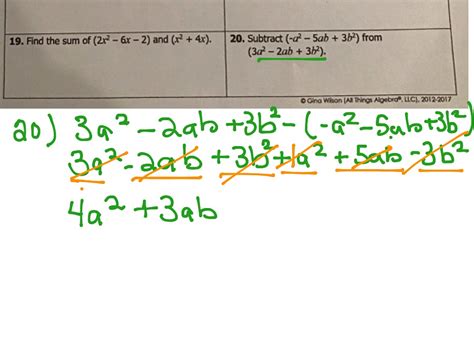 Additional Practice Adding And Subtracting Polynomials Pdf