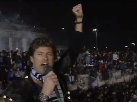 Wie David Hasselhoff Die Mauer Weg Sang 80s80s