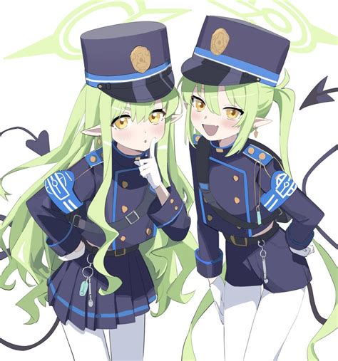 Luo Luo Hikari Blue Archive Nozomi Blue Archive Blue Archive Absurdres