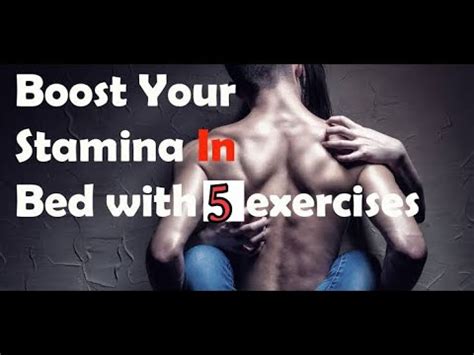 Exercise To Build Sex Stamina YouTube