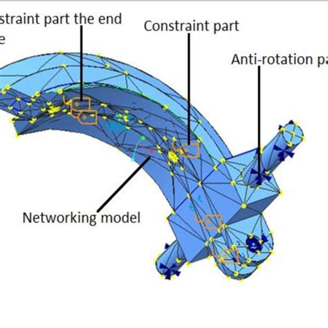 Networking Meshless Model And Setting The Basic Parameters In Hypermesh