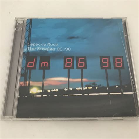 Depeche Mode The Singles 8698 2 Cd Plak Cd Dvd Satın Al