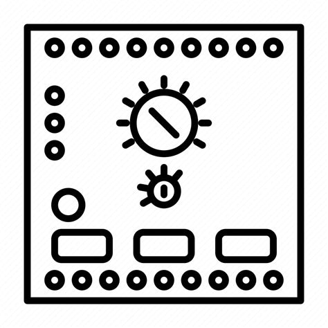 Automation Controller Industry Plc Relay Scada Factory Icon Download On Iconfinder