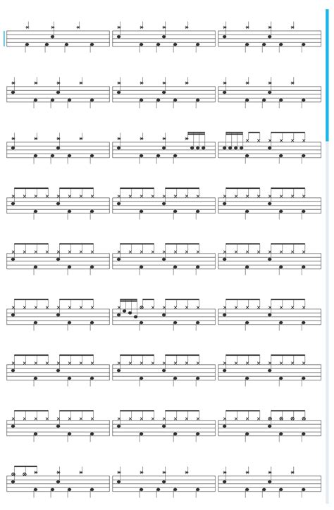 Disturbed Stupify Interactive Drum Sheet Music Play Drums Online