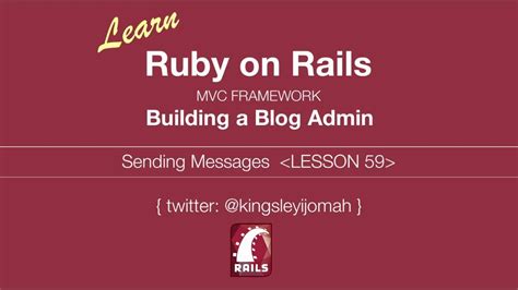 Learn Ruby On Rails Tutorials For Beginners Building Admin System Lesson 59 Youtube