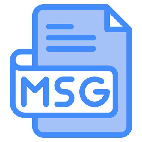 Msg File Type Format Extension Document Icon Download On Iconfinder