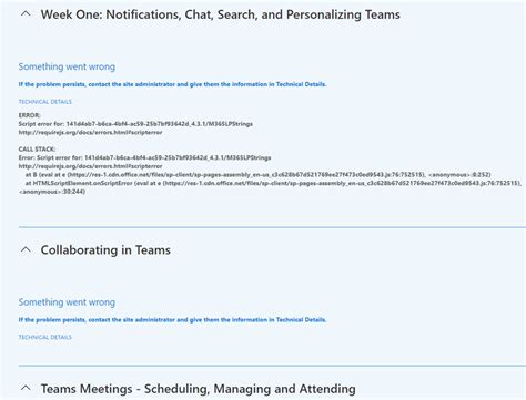 M365 Learning Pathways Configuration Issue · Issue 749 · Pnpcustom