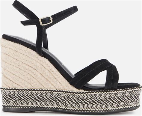 Tamaris Sandalen Met Sleehak Zwart Leer Dames Maat 38 Bol