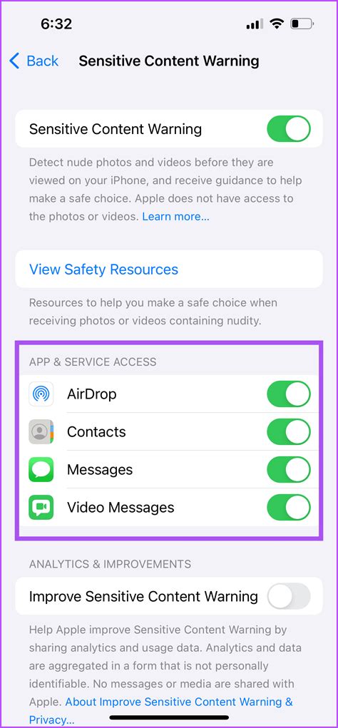 How To Enable Sensitive Content Warning On Iphone Ipad And Mac Guiding Tech