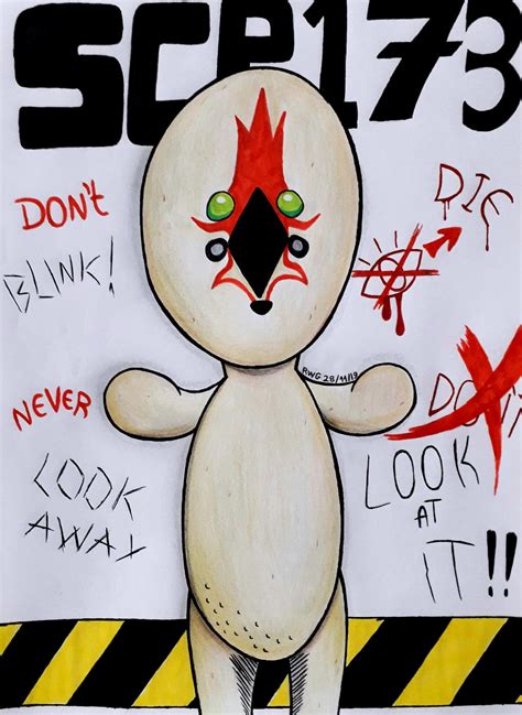 Scp 173 Fanart By Rwgn On Deviantart