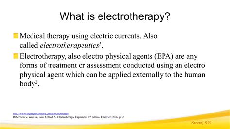Low Frequency Currents Srs Pptx