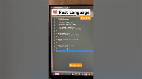 Rust Programming Part 5 Rust Coding Debug Programming