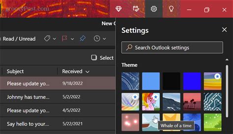 How To Change The New Outlook App Theme Groovypost