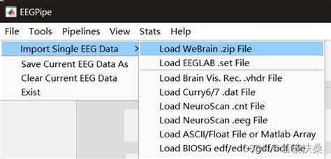 【脑电绘图教程 1】使用webrain Eegpipe分析eeg Csdn博客