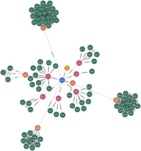 Computing Distant Connections In Financial Knowledge Graphs