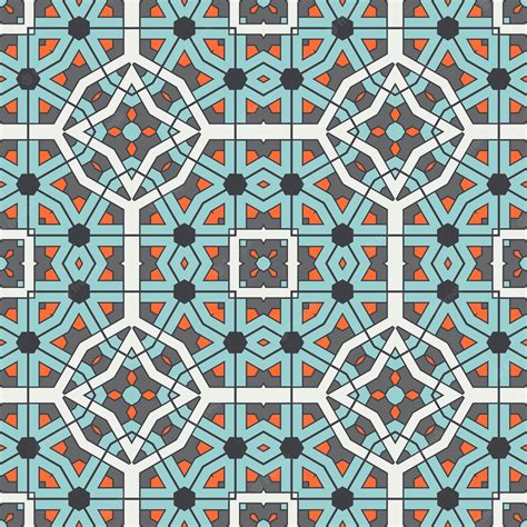 Premium Vector Abstract Geometric Seamless Pattern Ornamental