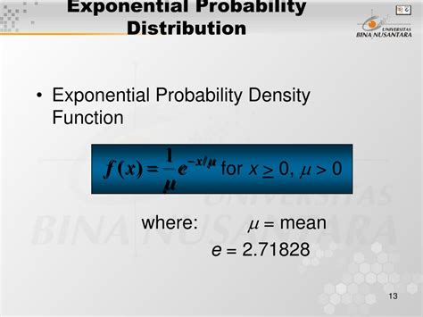 Ppt Pertemuan 13 Sebaran Seragam Dan Eksponensial Powerpoint
