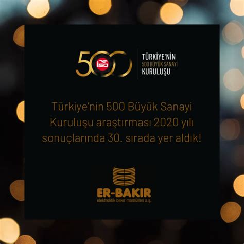 Er Bakir Linkedin‘de Erbakır Iso500