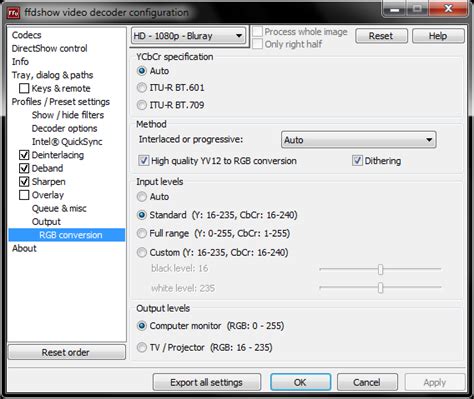 MPC HC ffdshow Avisynth Ezoden TUTO Traitement Vidéo Video Son FORUM HardWare fr