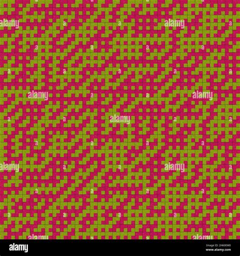 Abstract Geometrical Generative Computational Art Illustration Stock Vector Image And Art Alamy