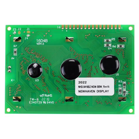 4x16 Character Lcd Stn Blue Display With White Side Backlight 4x16 Character Lcd Stn Blue Display With White Side Backlight