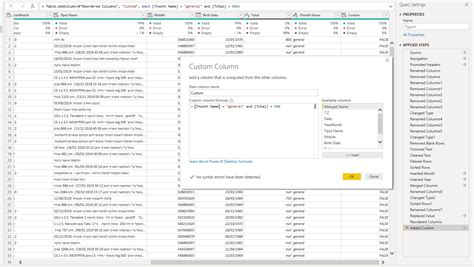 solved filter multiple columns with query editor new colu