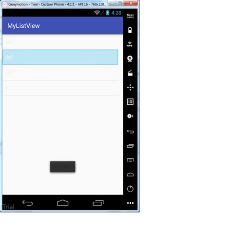 My ListView Is Not Visible In Android Emulator I Have Used Linear Layout Stack Overflow