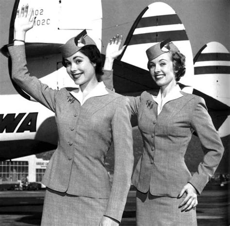 Flight Attendants From The Past 50 Pics