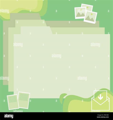 Laptop Showing Isolated Green Screen Stock Vector Images Alamy