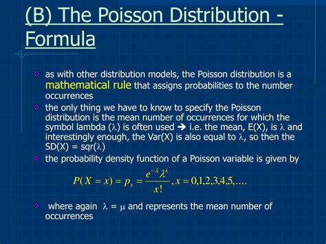 PPT Discrete Random Variables The Poisson Distribution PowerPoint Presentation ID