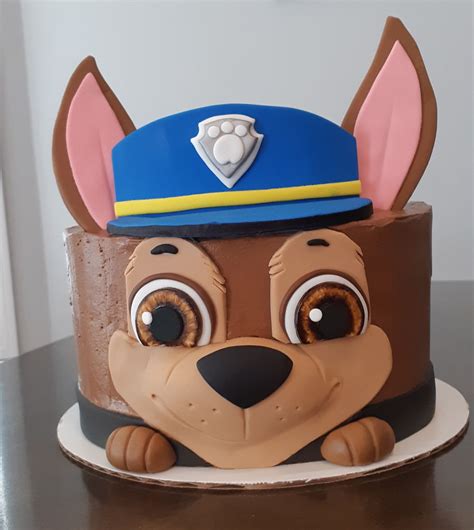 Paw Patrol Chase Cake CakeCentral Com