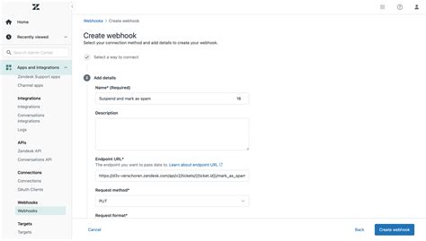 automatically deflect zendesk spam tickets via triggers and webhooks