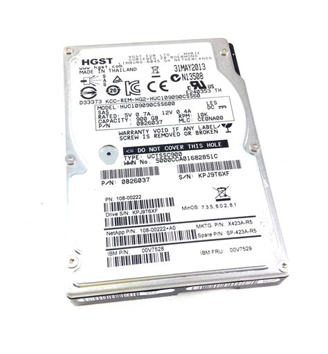 Ibm Netapp 900gb 10k 6gbps Sas 2 5 Hard Drive X423a R5 — The Server Store Parts