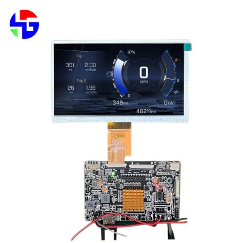 70 Inch Hmdi Display Ips Lvds High Resolution 1024x600 Pixels