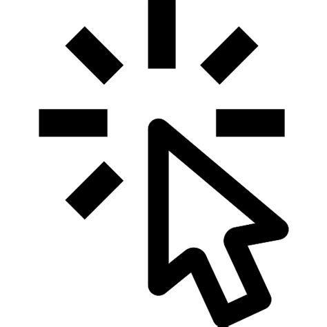 Cursor Default Click Outline Icon Svg Png Free Download