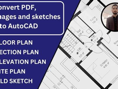 Conversion Of Pdf Image And Sketch Into AutoCAD Upwork