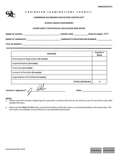 Pe Csecpescoversheetforesbafillabledec2019250325112135 1 Christopher 1 Pdf Pe Csecpescoversheetforesbafillabledec2019250325112135 1 Christopher 1 Pdf