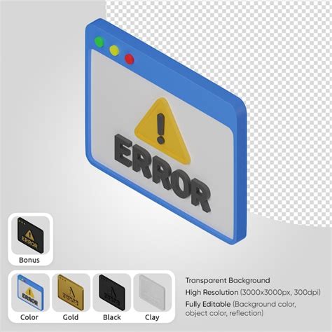 Premium PSD D Web Error