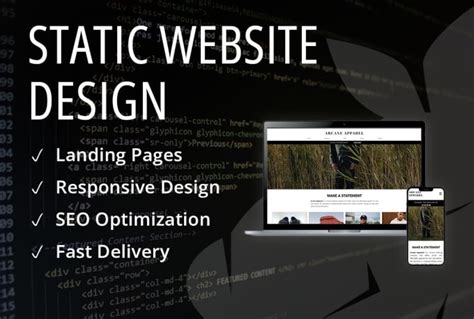 Build A Static Website By Rabbitheart Dev Fiverr