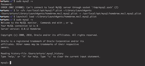 Nodejs Installing Older Version Of Mysql Brew Error Stack Overflow