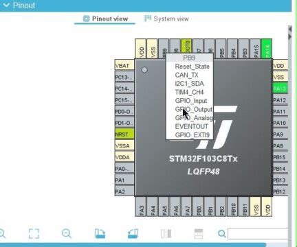 Utilizing GPIO Pins For Controlling External LEDs With STM F C T Using STM CubeIDE