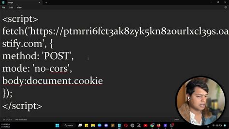 Exploiting Cross Site Scripting To Steal Cookies Xss Portswigger Lab Solution Youtube