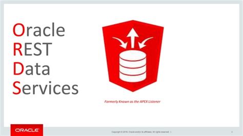 Oracle Rest Data Services Options For Your Web Services Ppt