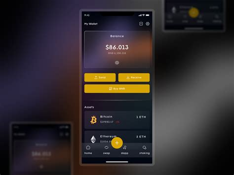 Crypto Wallet App Glassmorphism By Mako Metivishvili On Dribbble