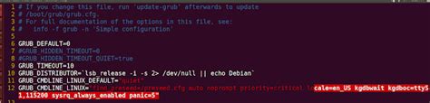 How Do Permanently Add Kernel Command Line Parameters To Grub